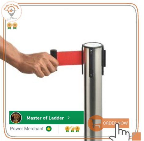 KRISBOW TIANG ANTRIAN TALI MERAH | Lazada Indonesia