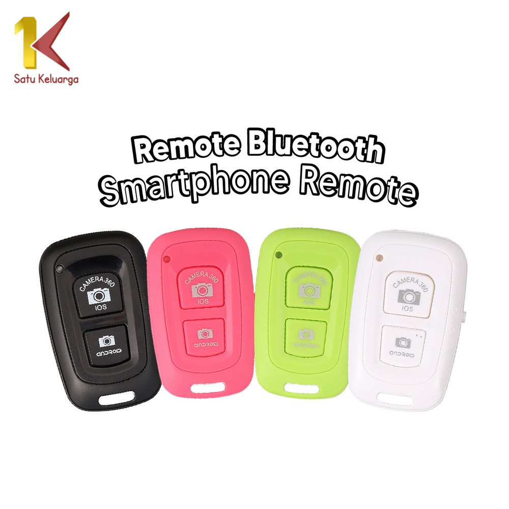 Satu Keluarga Remote Bluetooth Smartphone C570 Selfie Camera Remote Control Bluetooth Wireless ...