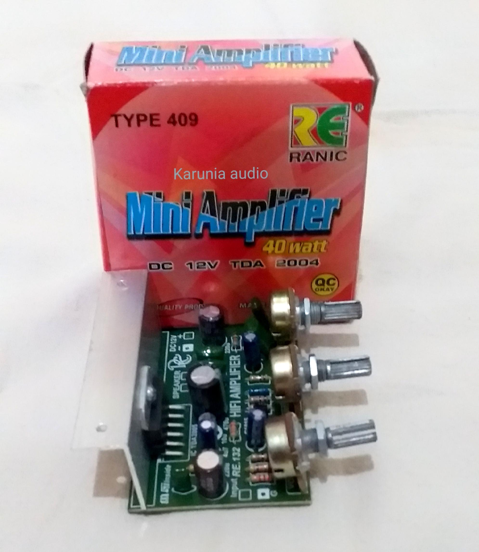 Kit Power Amplifier mini 40W DC12V TDA 2004 | Lazada Indonesia