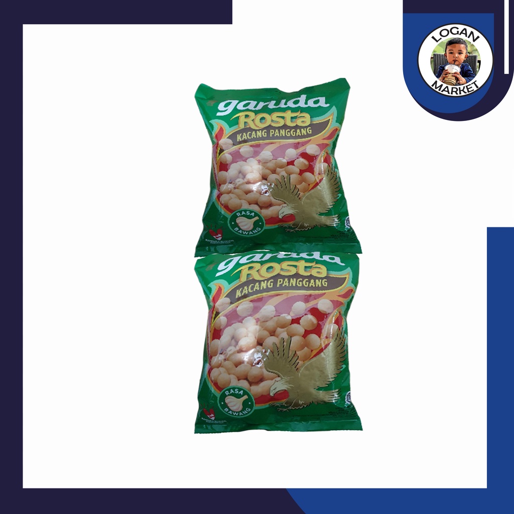 Garuda Rosta Kacang Panggang 10 Pcs 11gr Rasa Bawang Pedas Jagung ...