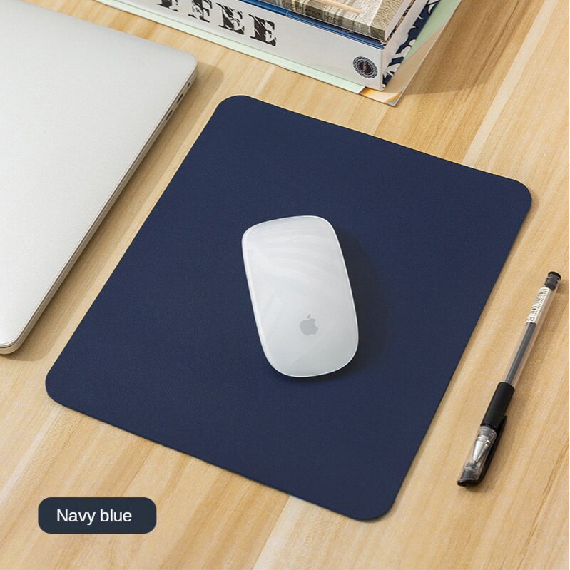 Mouse Pad Komputer Desktop Alas Mouse Kantoran Bahan Kulit Pu ...