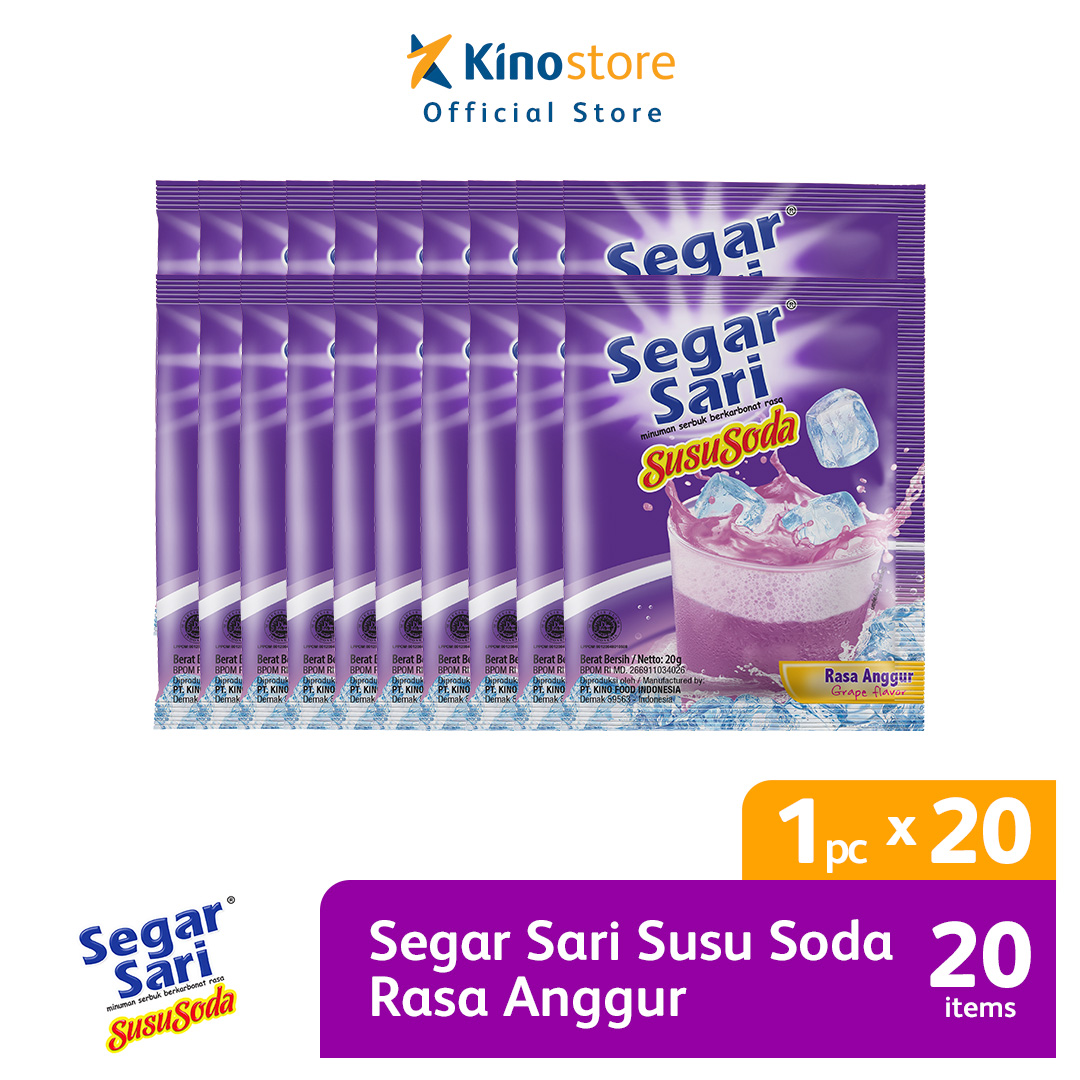 Segar Sari Susu Soda x20 Sachet | Lazada Indonesia