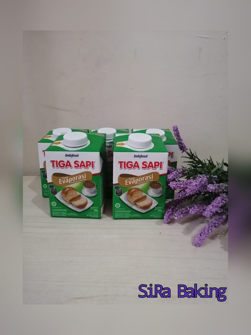 SUSU EVAPORASI TIGA SAPI 3 SAPI 500GR / SUSU MILK EVAPORATE | Lazada ...