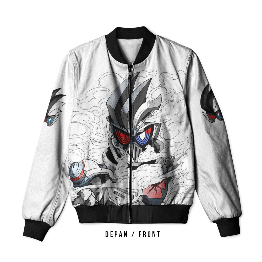 [ALBANYWARD] Jaket Bomber Printing Tema KAMEN RIDER GENM 3D FullPrint ...