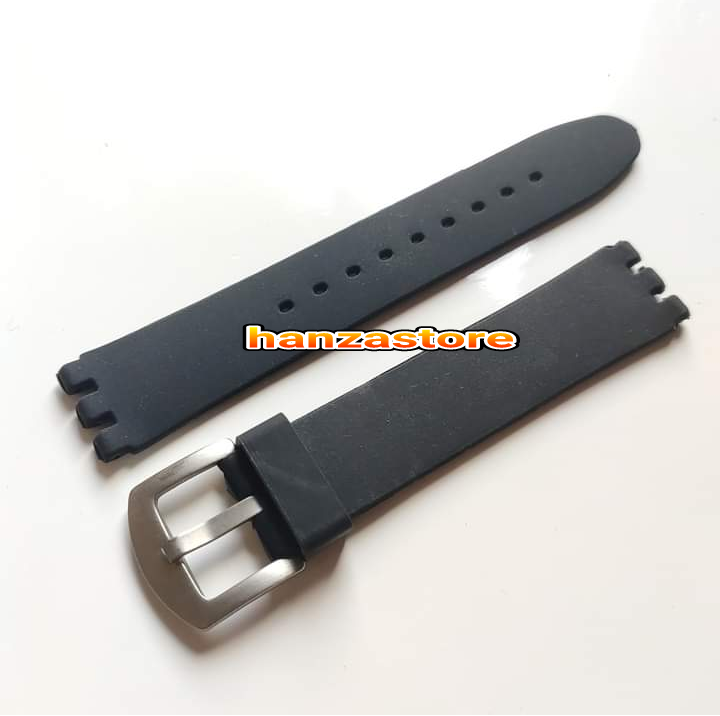Tali Jam Tangan Swatch strap Watch 18mm Swatch 18mm Rubber Strap ...
