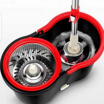 Alat Pel Lantai Spin Mop Kain Pel FT01 Praktis Alat Pembersih Super Mop ...