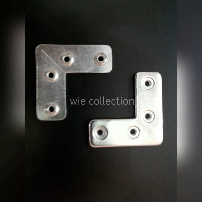 1 Pc SIKU FRAME KACA 3/4" / PLAT SIKU RAK RATA 3/4" | Lazada Indonesia