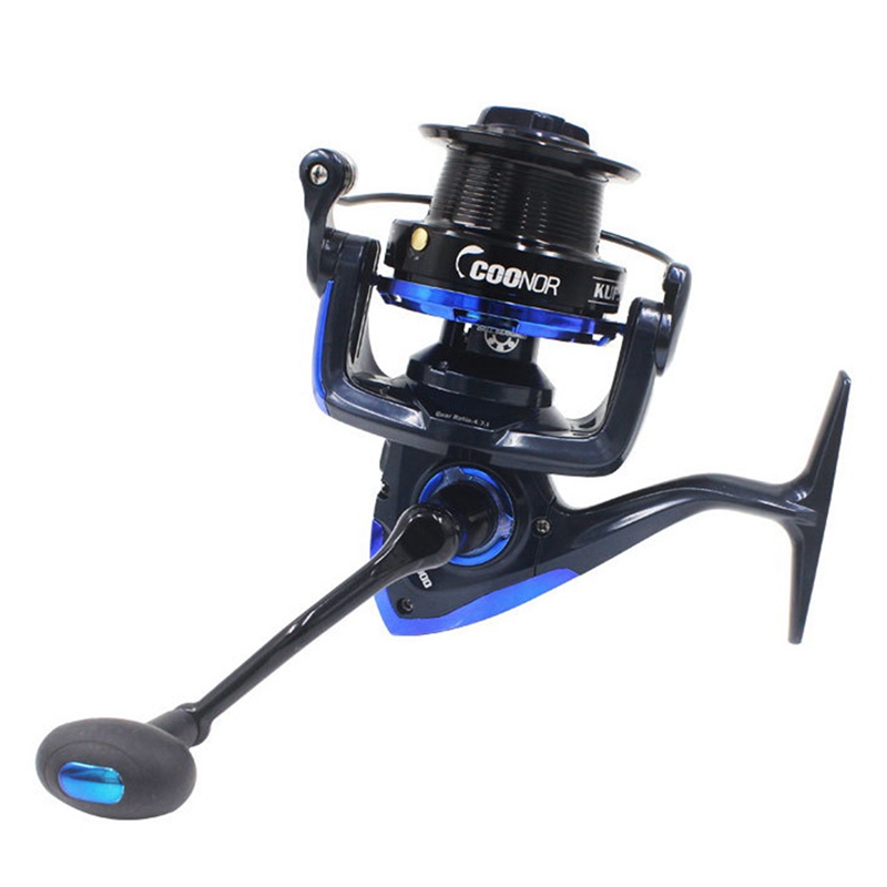 COONOR Metal Fishing Reel Spinning Wheel 10Kg High Speed 4.7:1 Carp ...
