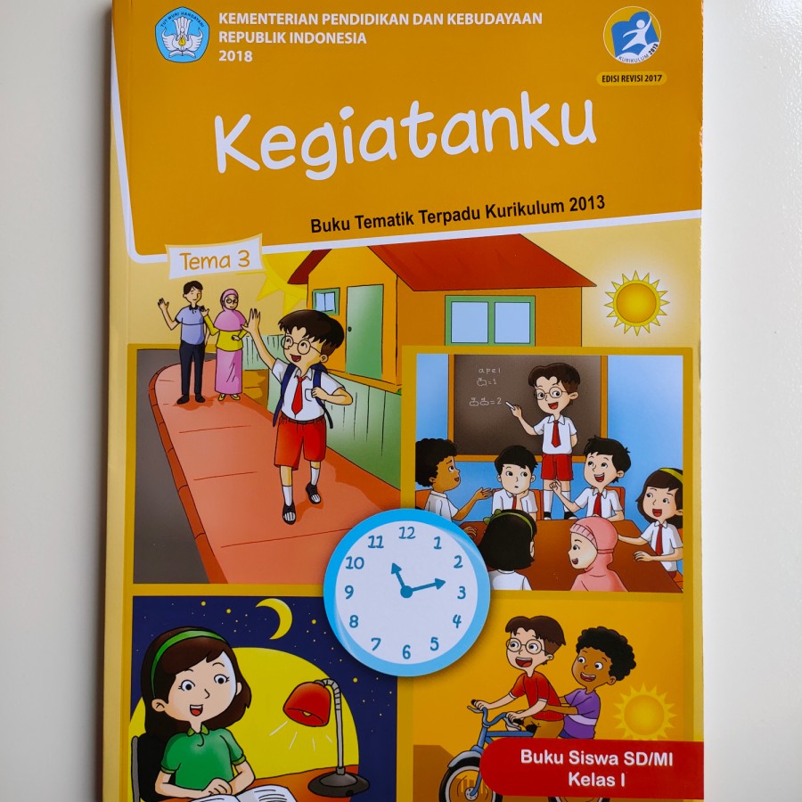 Buku Tematik Sd Mi Kelas 1 Semester 1 Buku Pelajaran Sekolah Lazada