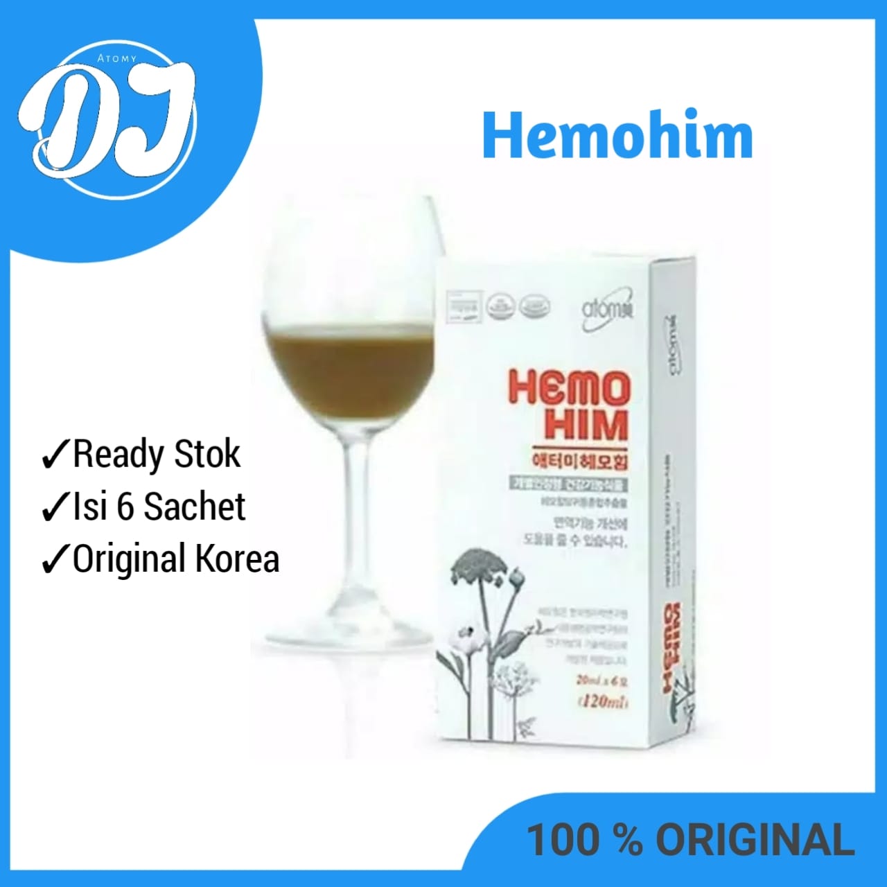 Hemohim mini box isi 6 sachet original | Lazada Indonesia