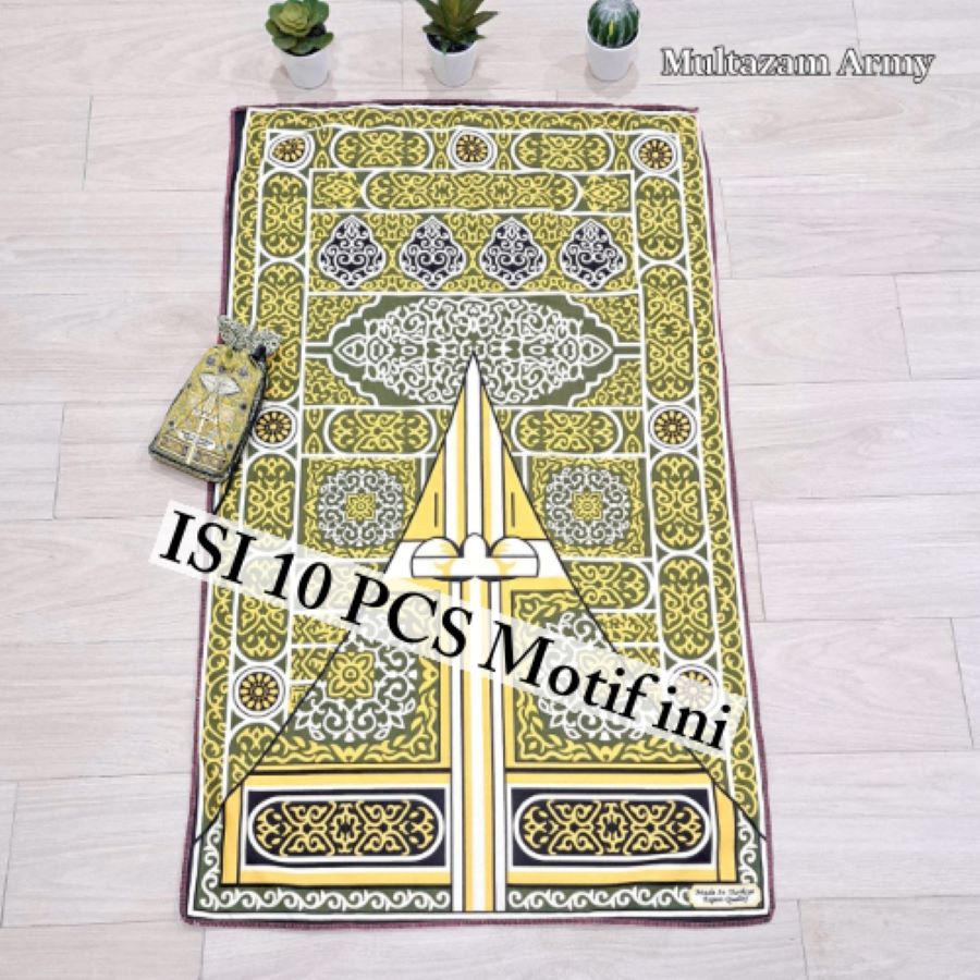 SAJADAH TRAVEL / SAJADAH SOUVENIR Sajadah JUMBO Ukuran 105 x 60 ( ISI ...