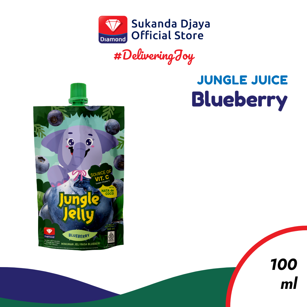 Jungle Juice Jelly Blueberry 100 ML | Lazada Indonesia