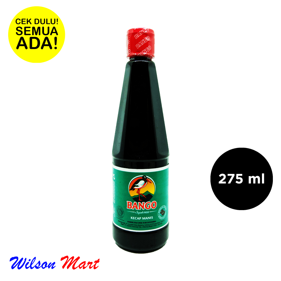 BANGO KECAP MANIS 275 ML BOTOL | Lazada Indonesia