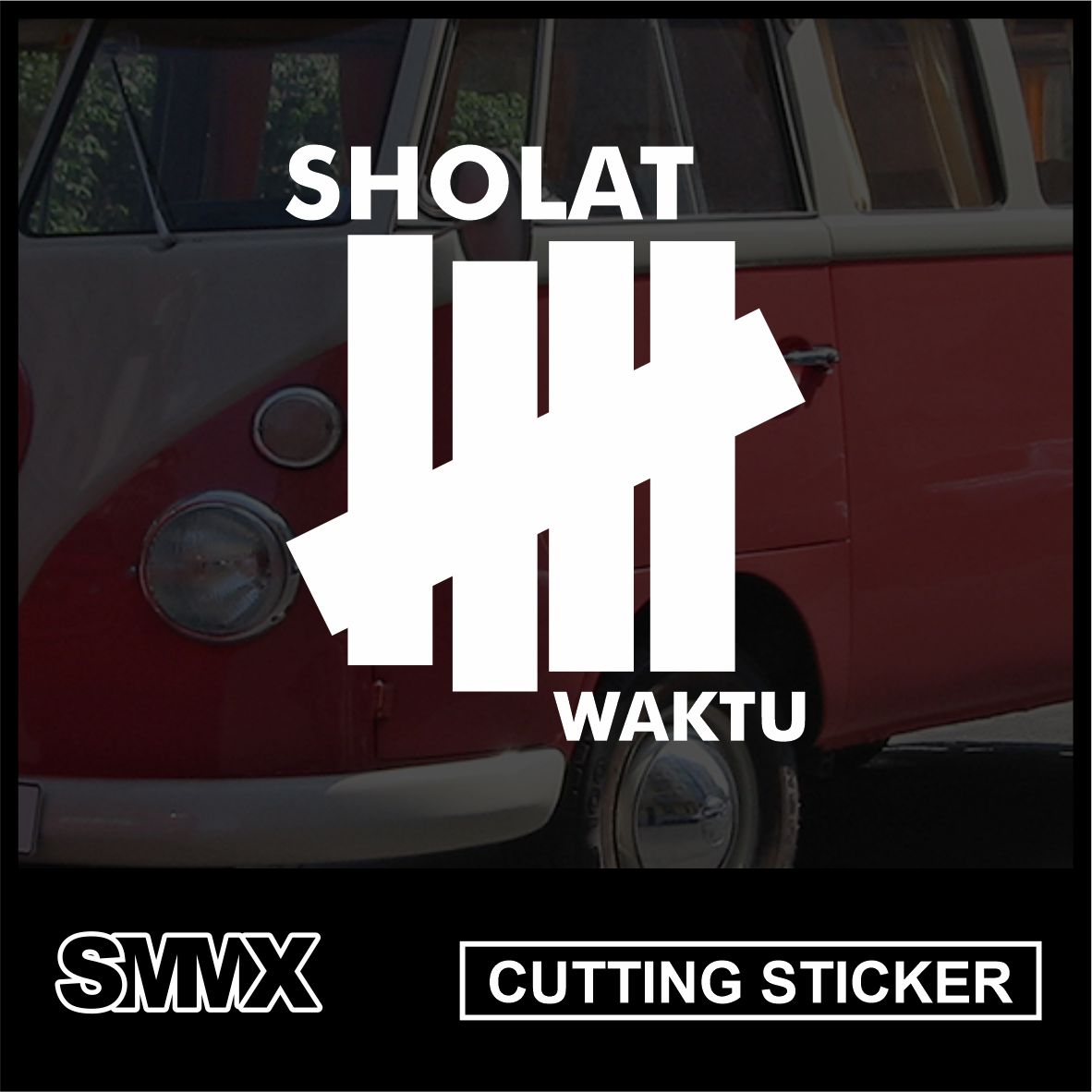 Cutting Sticker Sholat 5 Waktu Undefeat | Lazada Indonesia
