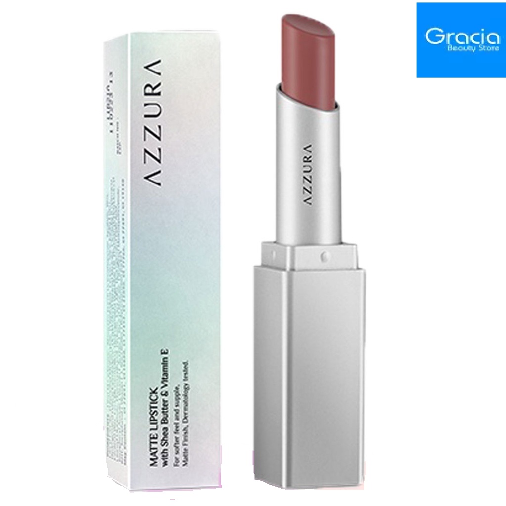 AZZURA Matte Lipstick with Vitamin E dan Shea Butter | Lazada Indonesia