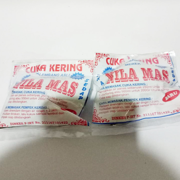CUKA KERING NILA MAS CUKA KEMASAN KHAS PALEMBANG | Lazada Indonesia