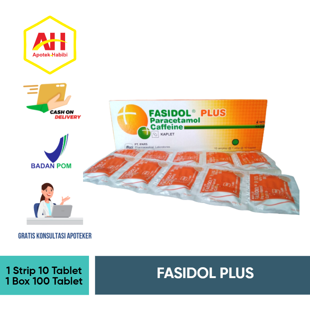 FASIDOL plus TABLET 1 STRIP PASIDOL VASIDOL PACIDOL PARASETAMOL TABLET ...