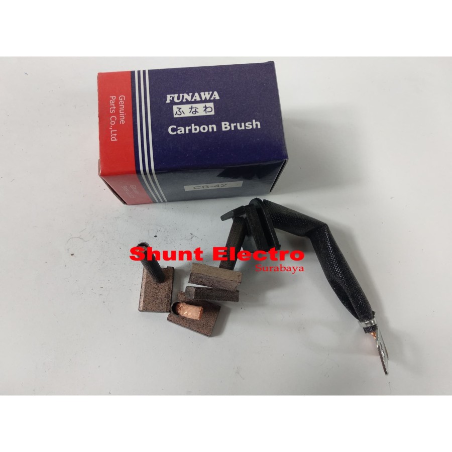 Carbon Brush Starter T-120SS Injection / Eterna / Hyundai (CB-42 ...