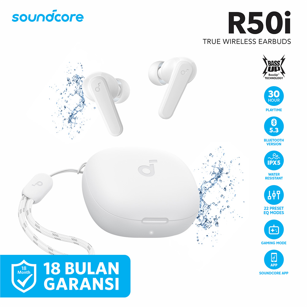 TWS Earphone Anker Soundcore R50i - A3949 | Lazada Indonesia