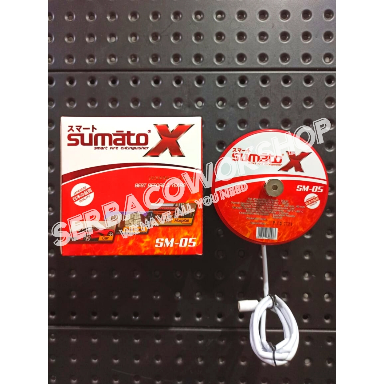 Sumato X SM-05 Apar Mini Alat Pemadam Api Kebakaran Otomatis Garansi 3 ...