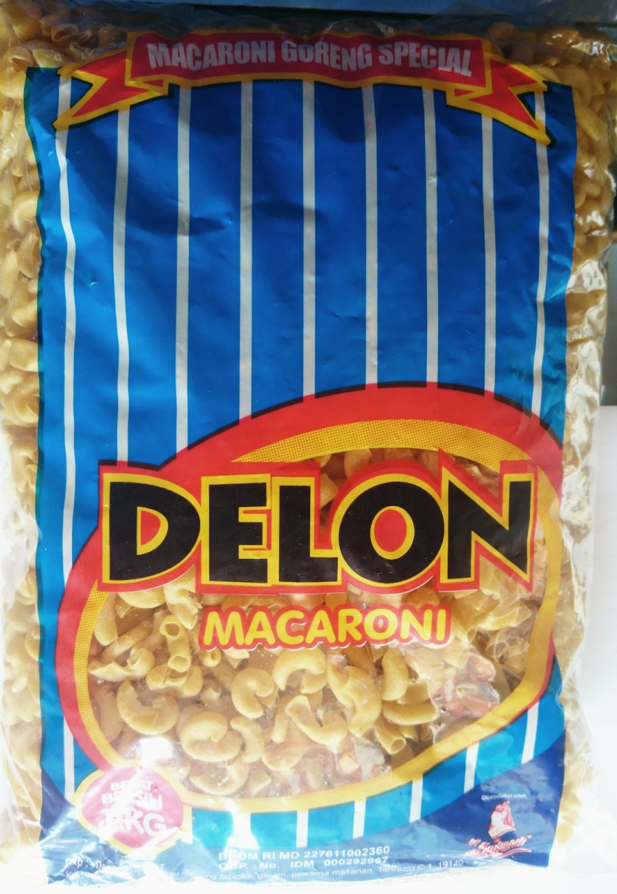 Makaroni Delon Biru Makroni Macroni Macaroni | Lazada Indonesia