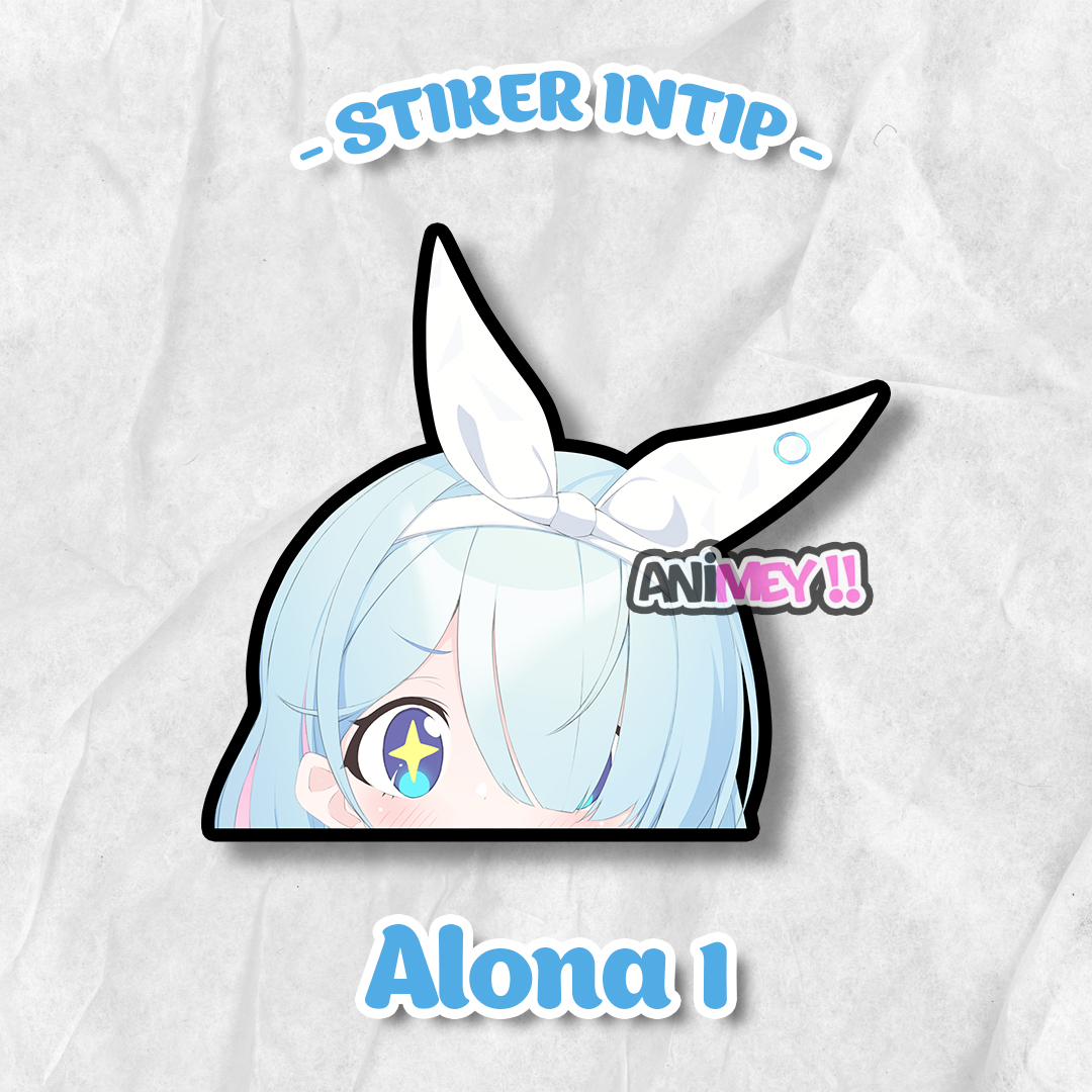 Stiker Intip Alona Blue Archive / Sticker Anime Waterproof | Lazada ...