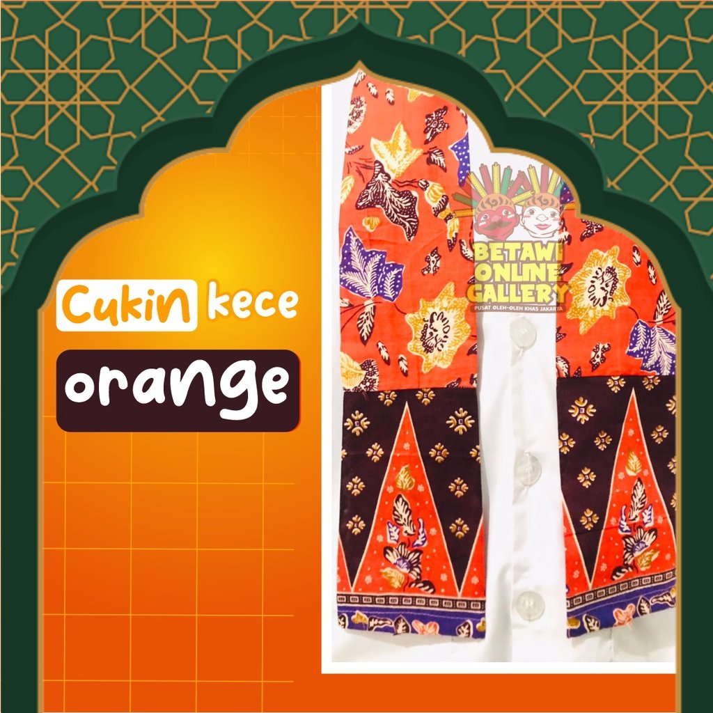 Cukin Syal atau Selempang Kain Batik Betawi [SATUAN] | Lazada Indonesia