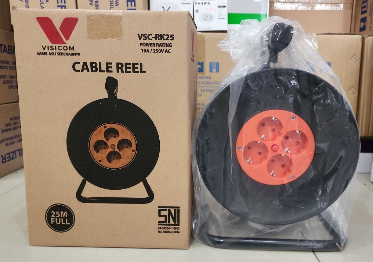 Kabel Roll 25M FULL VISICOM VSC-RK25 | Lazada Indonesia