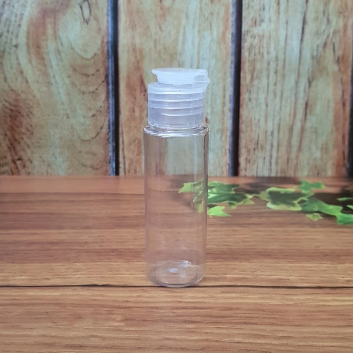 botol fliptop 50ml / botol flipcap 50ml rf - fliptop jamur - Putih ...