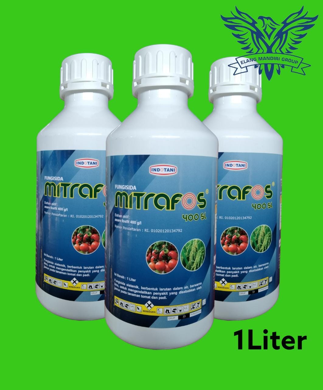 MITRAFOS 400SL 1 Liter Fungisida Sistemik Asam Fosfit Mengendalikan ...