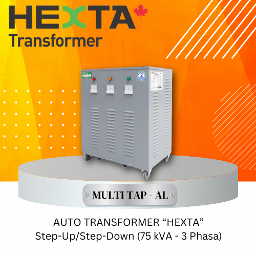 Trafo Listrik Auto Transformer Hexta multi tap 75 kVA | Lazada Indonesia