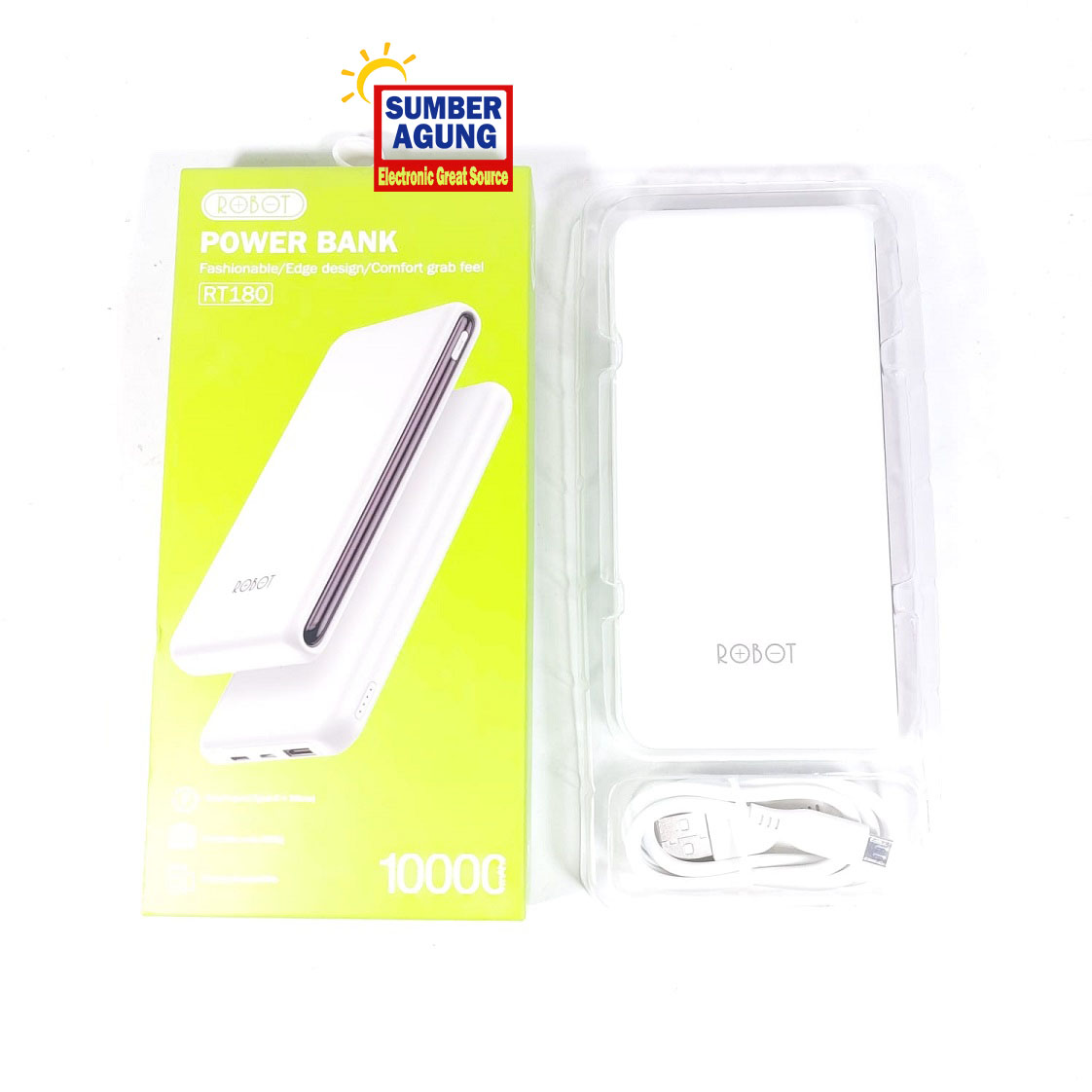 Powerbank Robot Vivan RT170 10000mAh 10000mah Ultra Light Sangat Ringan ...