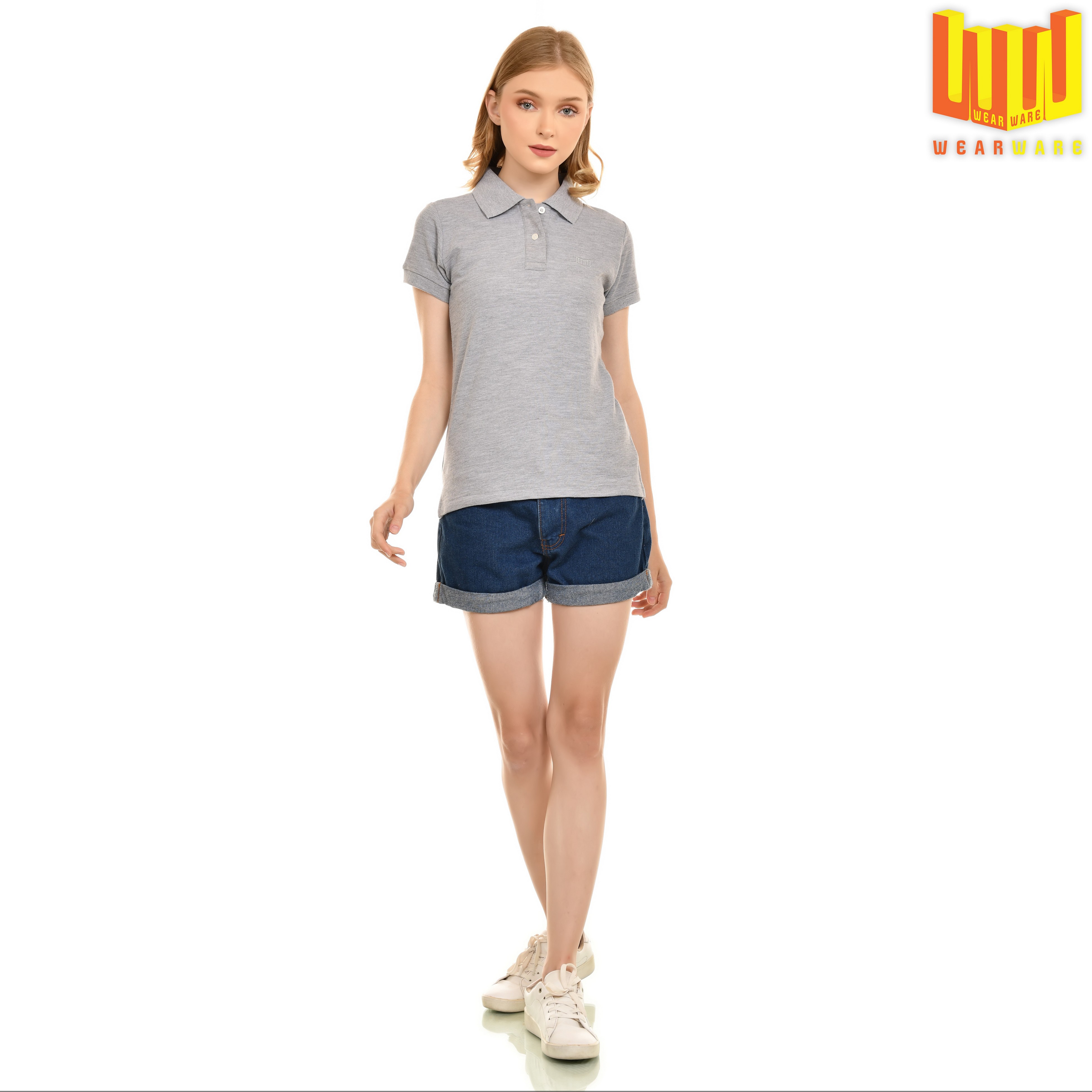 WEAR WARE - Polo Shirt Wanita - Polo Shirt WP002 | Lazada Indonesia