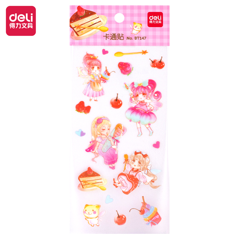 Deli Stiker Hias / Sticker Lucu Berbagai Desain BT1XX | Lazada Indonesia