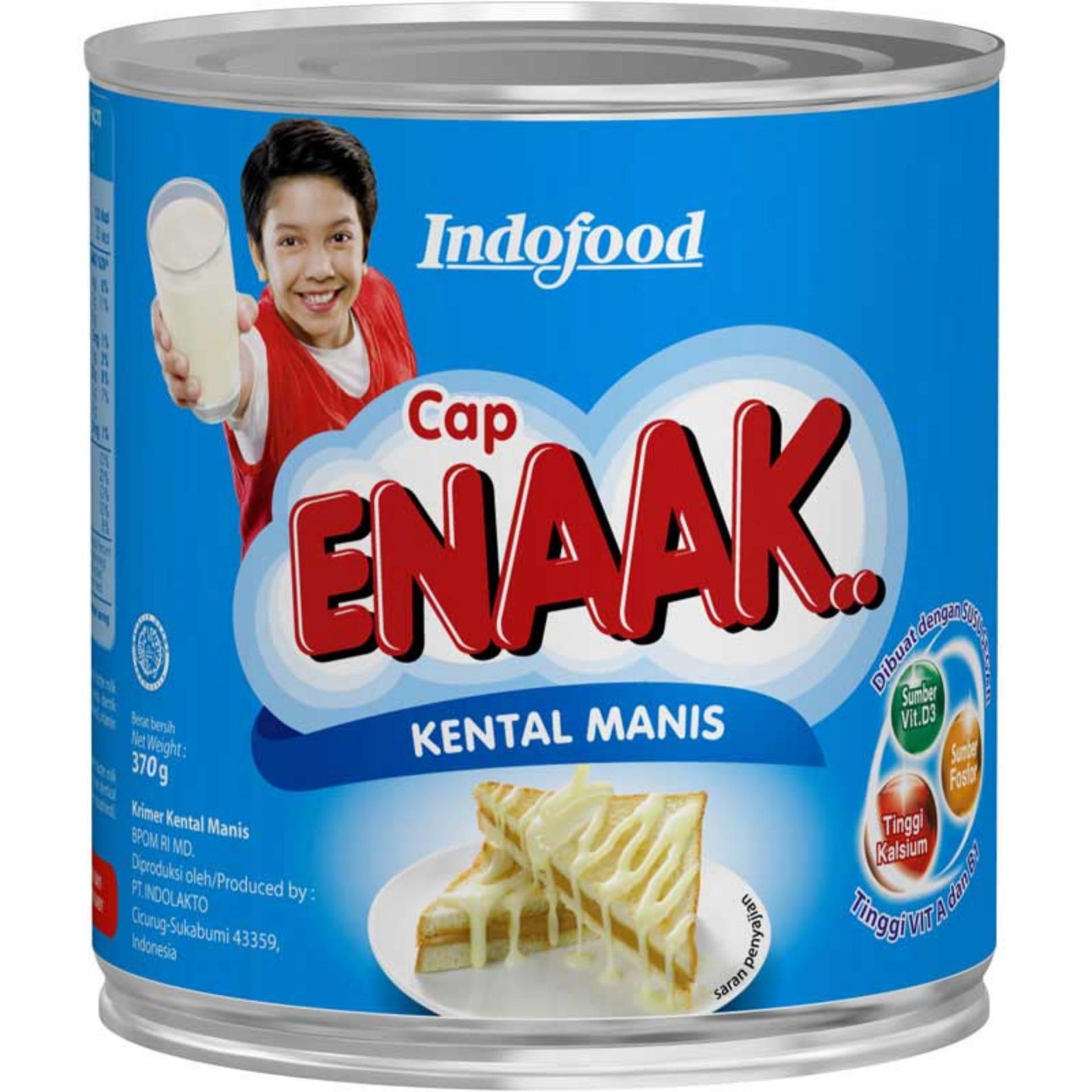 ENAAK Kental Manis Kaleng 370g | Lazada Indonesia