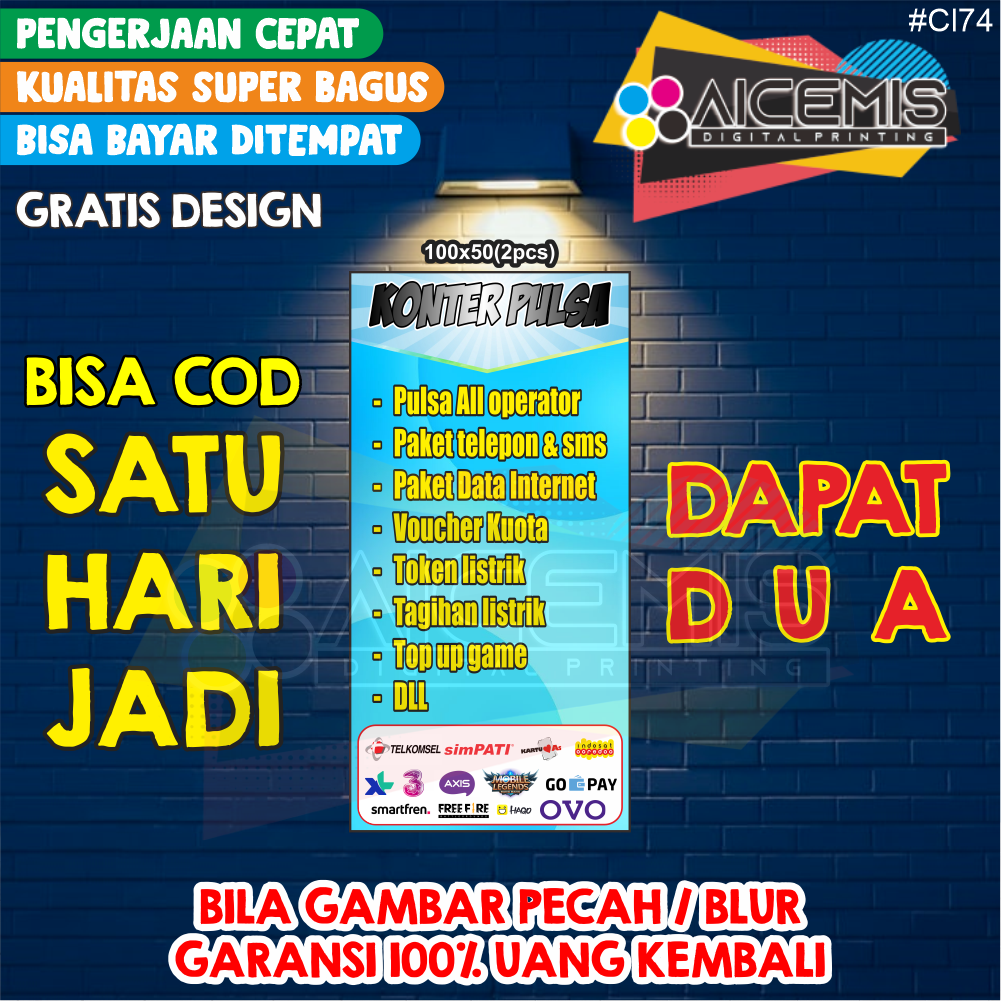 spanduk BELI 1 DAPAT 2 MOBILE LEGEND / spanduk banner etalase konter ... spanduk BELI 1 DAPAT 2 MOBILE LEGEND / spanduk banner etalase konter ...