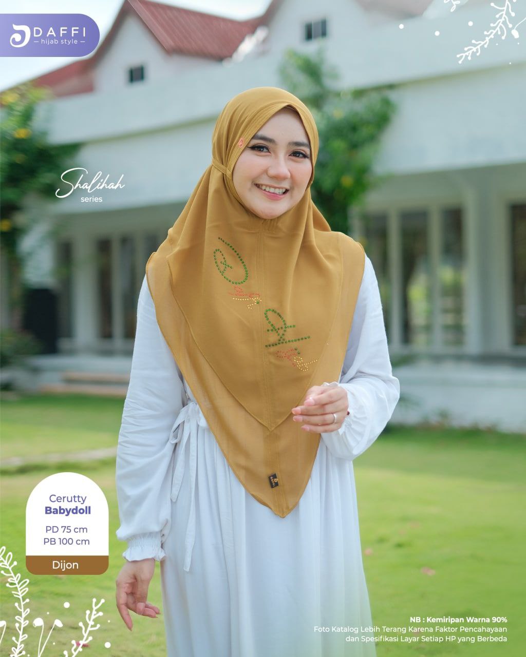 Kerudung/Jilbab/Hijab SHALIHAH Series by Daffi Hijab Style - (COD) | Lazada Indonesia