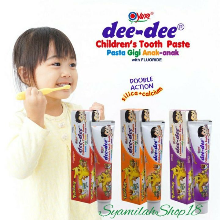Dee dee pasta gigi toothpaste odol untuk sikat gigi anak | Lazada Indonesia