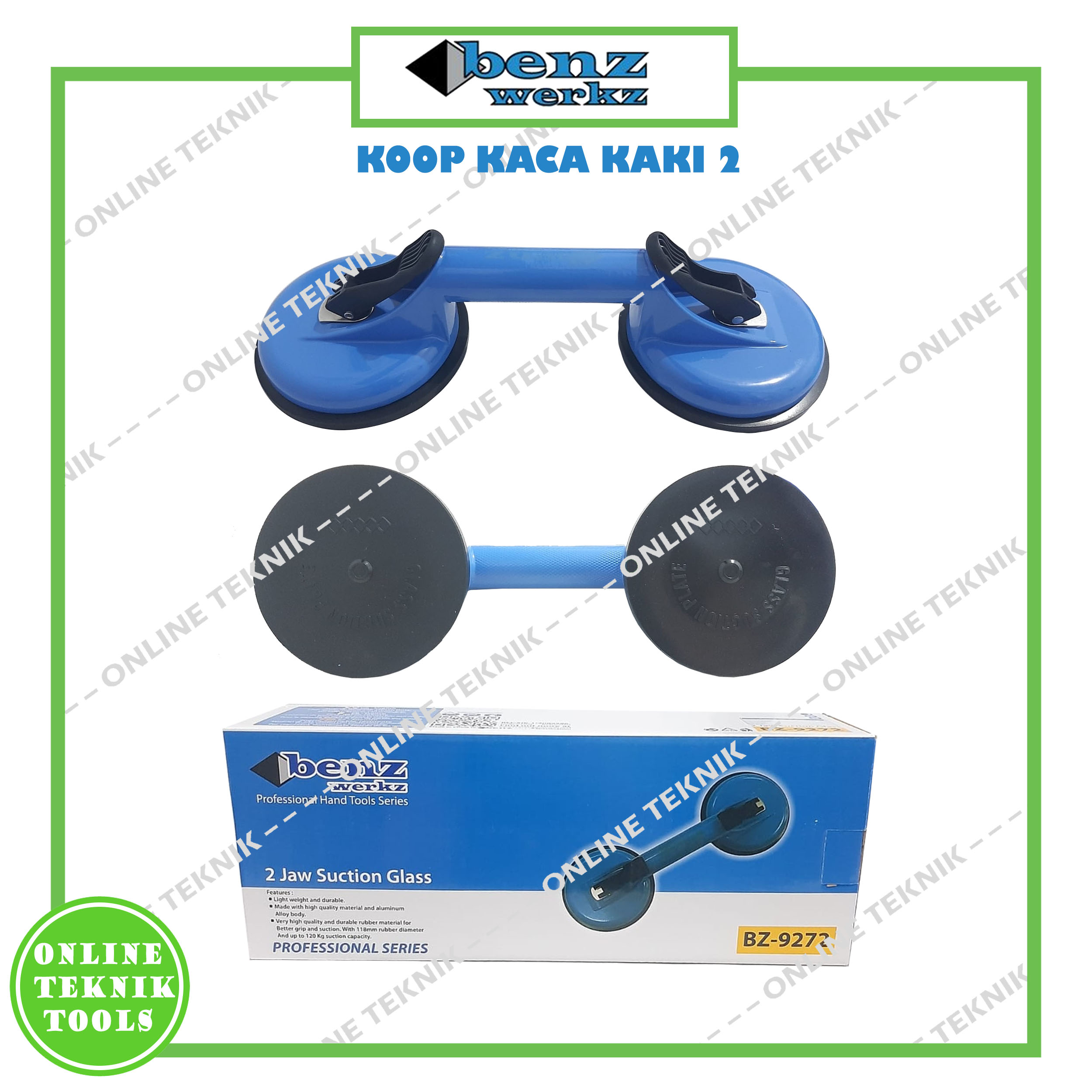 BENZ Kop Kaca 2 Kaki / Glass Suction Plates Alat Angkat Kaca Keramik BZ ...