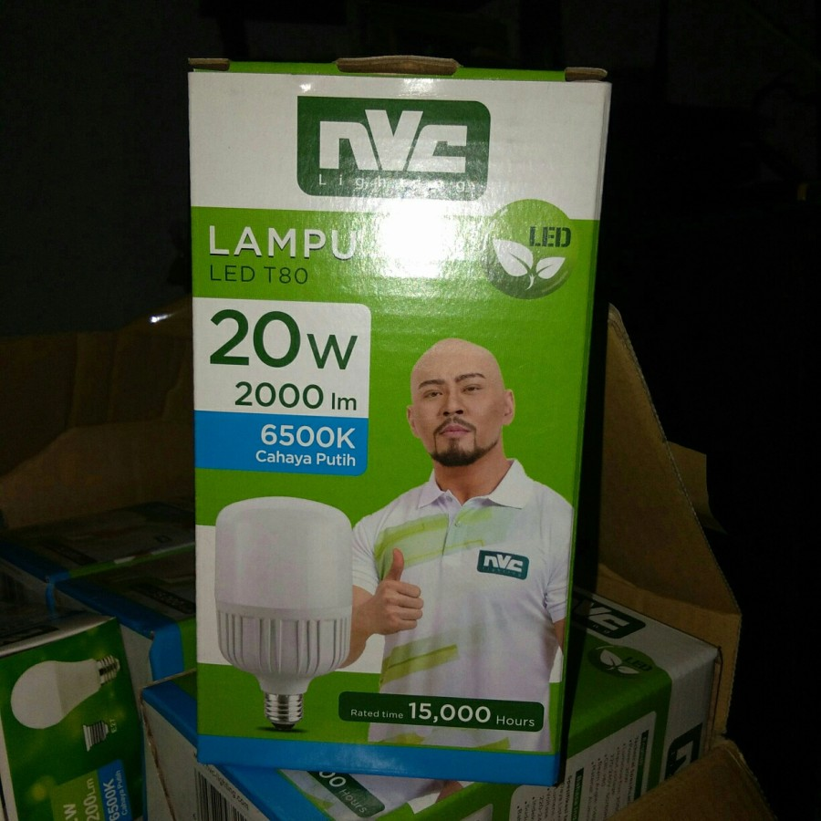 LAMPU NVC LIGHTING 20 WATT LED T80 | Lazada Indonesia