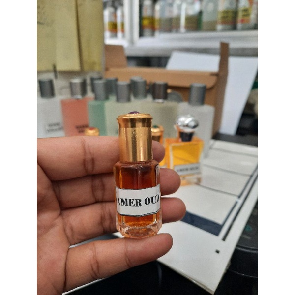 AMER AL OUD/AMBER OUD BOTOL ROLL ON ANTI TUMPAH aroma khas saudi ...