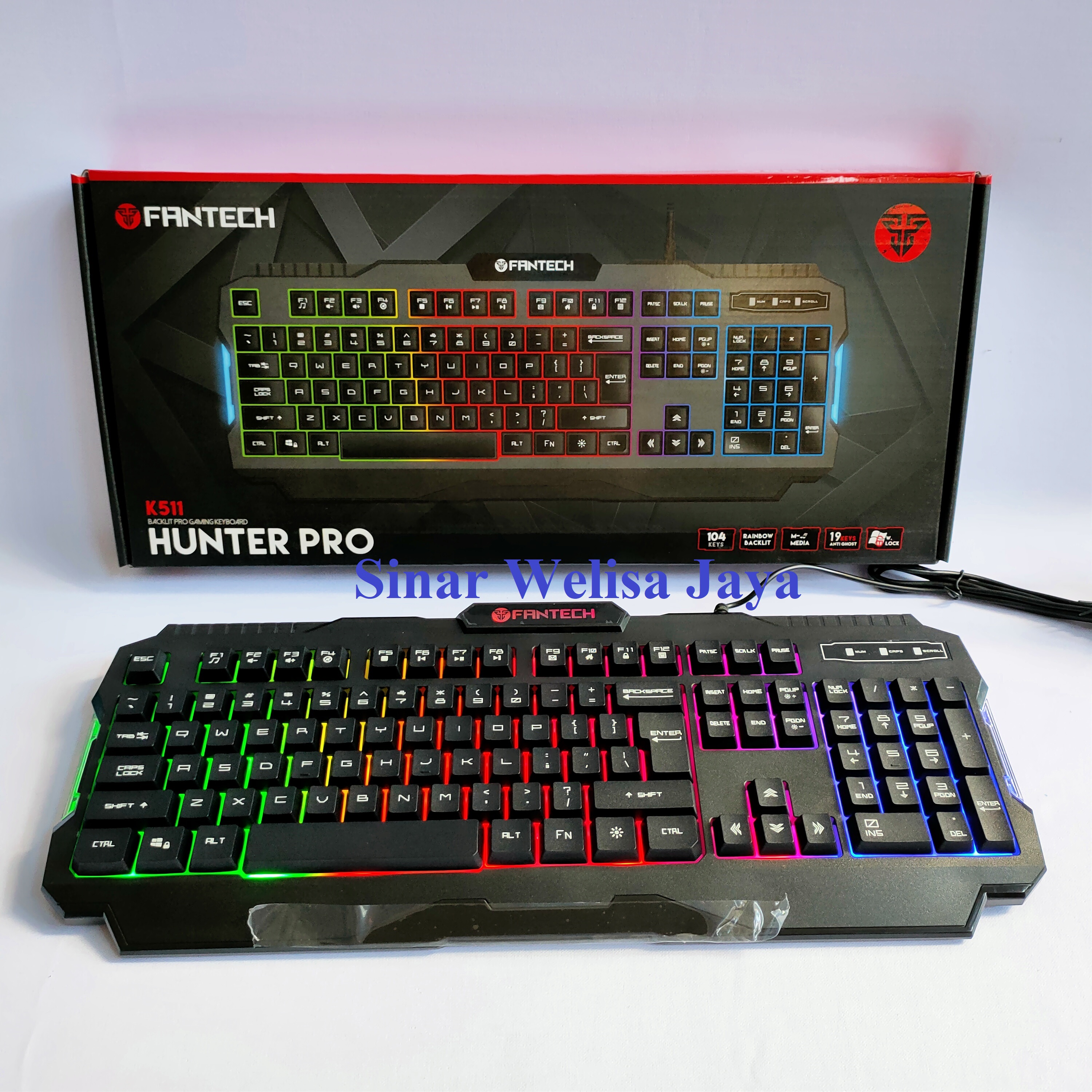 Fantech Hunter Pro Keyboard K511 | Lazada Indonesia
