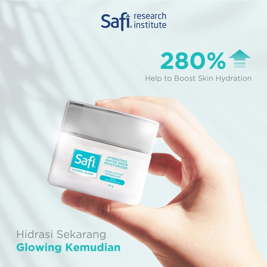 SAFI HYDRA GLOW HYDRATING WATER DROP MOISTURIZER 40GR | Lazada Indonesia