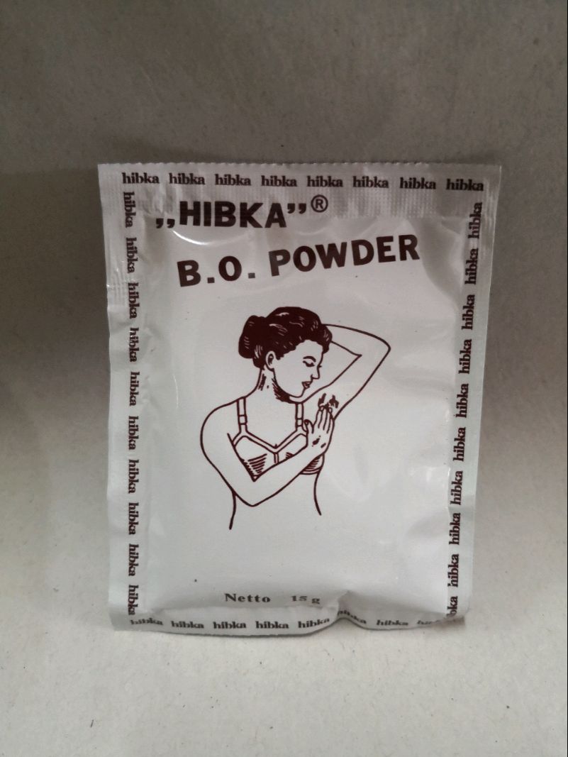 bedak hibka bo powder untuk bau ketiak keringat 1 sachet | Lazada Indonesia