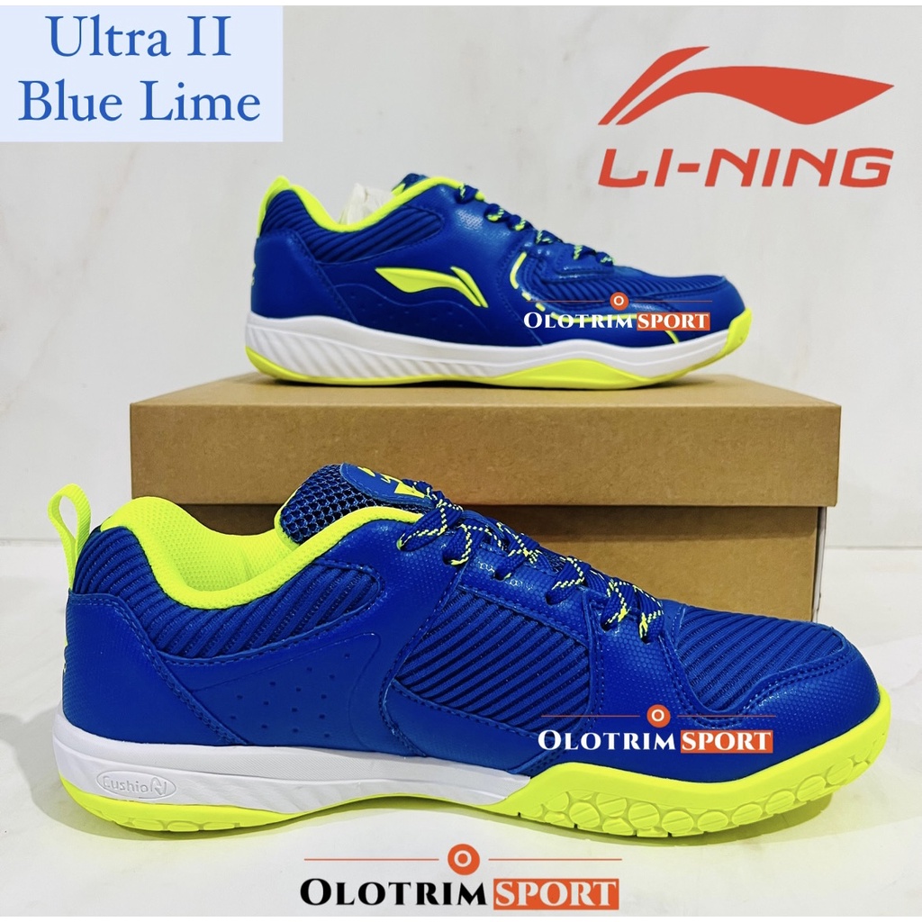 Sepatu Badminton LINING ULTRA II III 3 2 Bulu Tangkis Li Ning Li-Ning ...