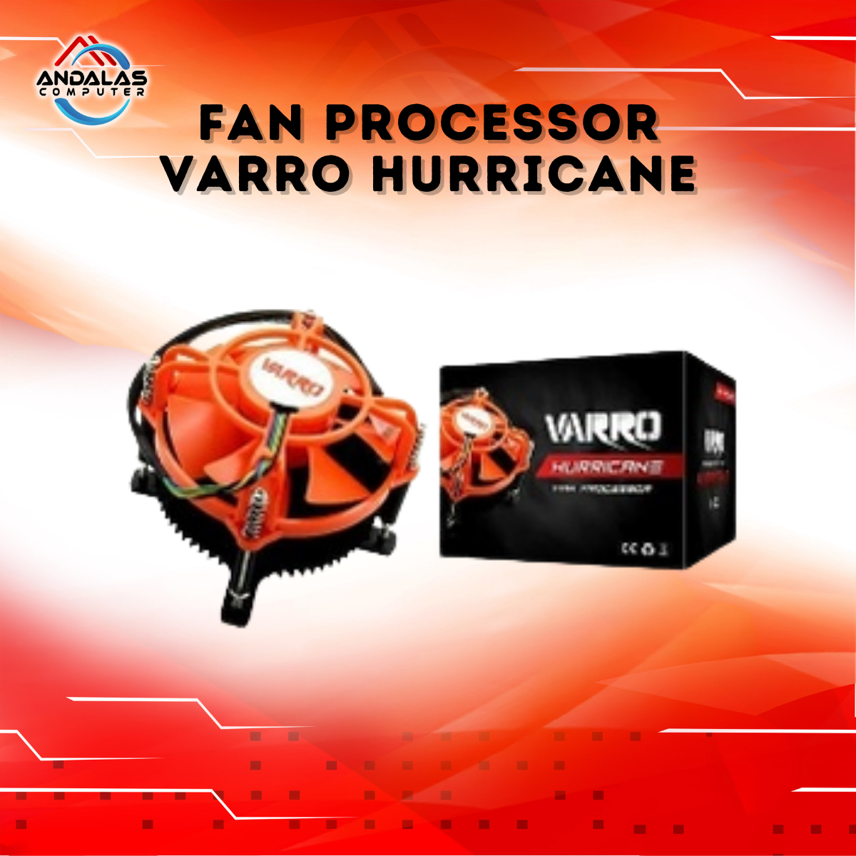 Fan Processor Heatsink Varro Hurricane LGA 775 | Lazada Indonesia