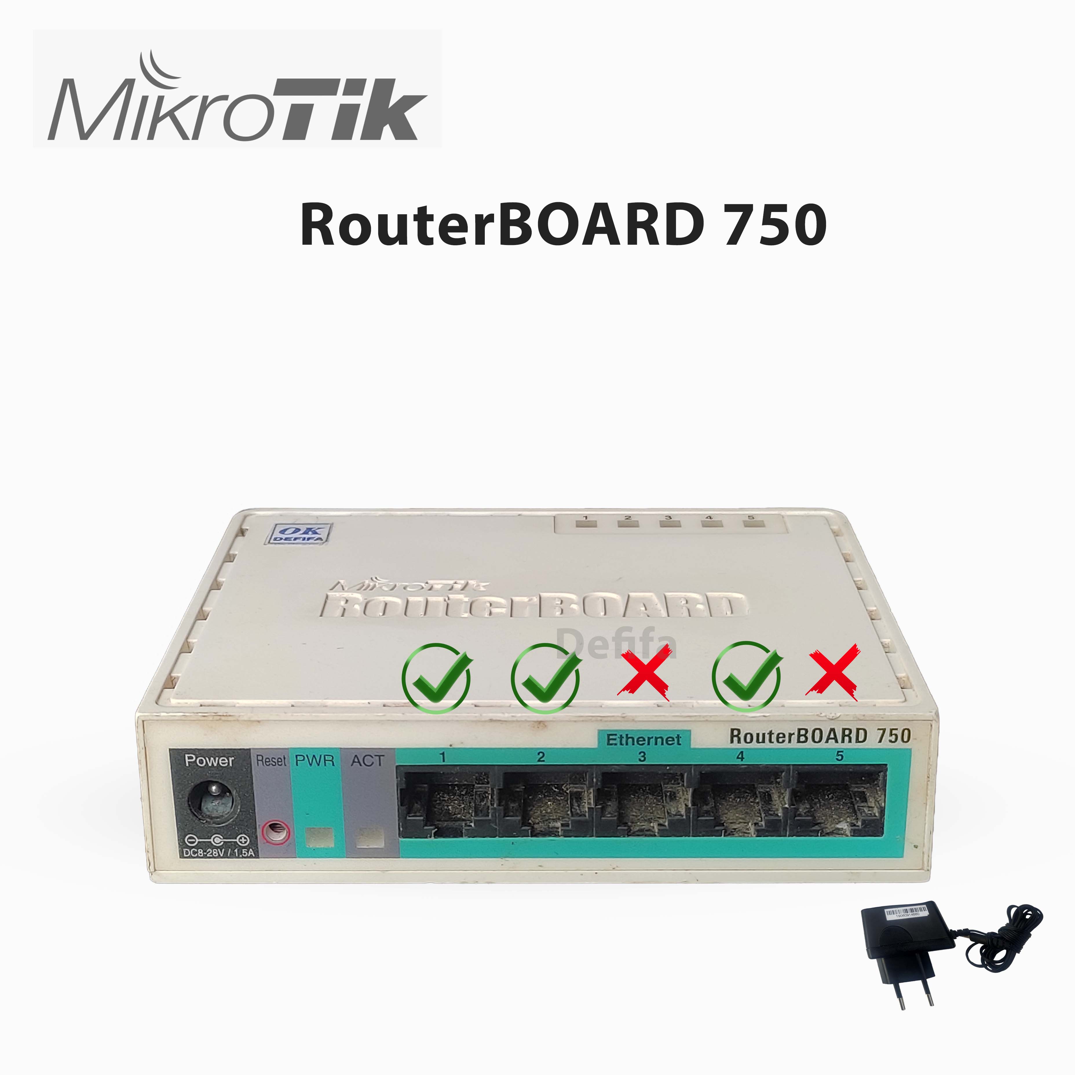 Mikrotik RouterBOARD RB750 Normal Lancar Jaya Mantabs | Lazada Indonesia