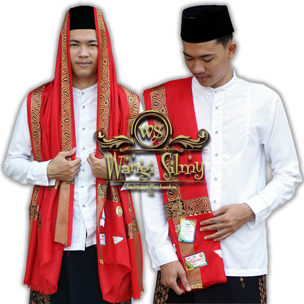 Sorban Kashmiri Merah Emas Original Made In India - Sorban Panjang ...