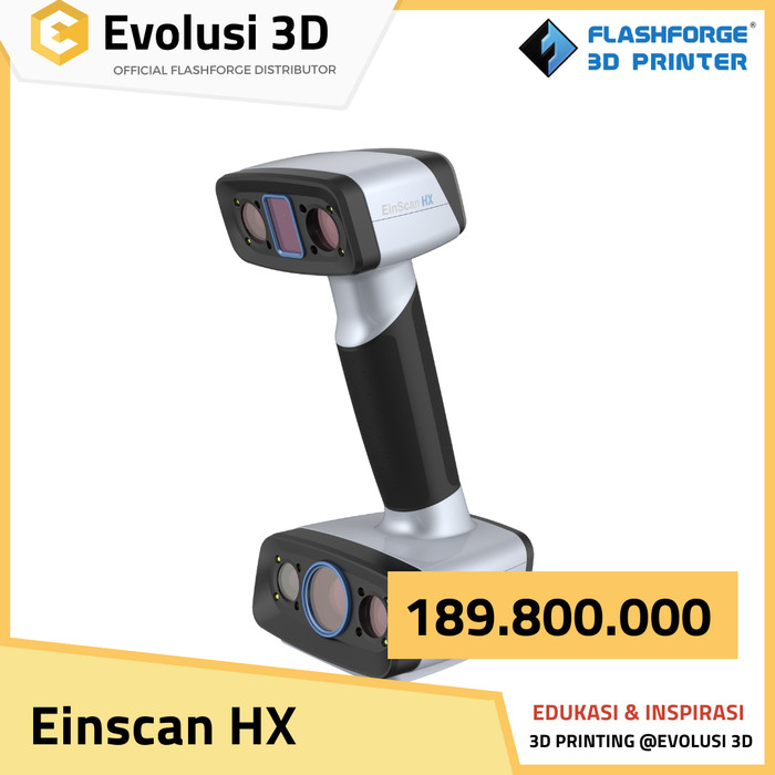 Einscan HX Blue Laser-LED 3D Scanner | Official Shining 3D Distributor ...