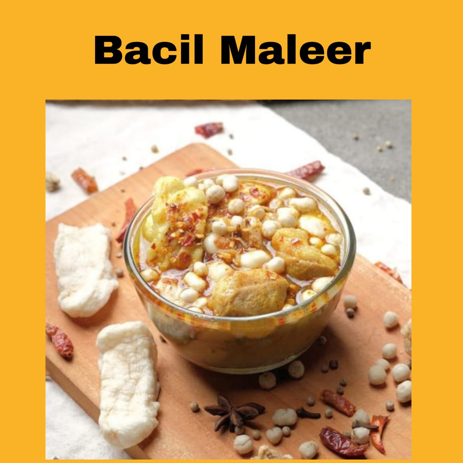 Bacil Maleer / Bacil Maleer Si Om Asli Garut / Baso Aci Bumbu Kuning ...
